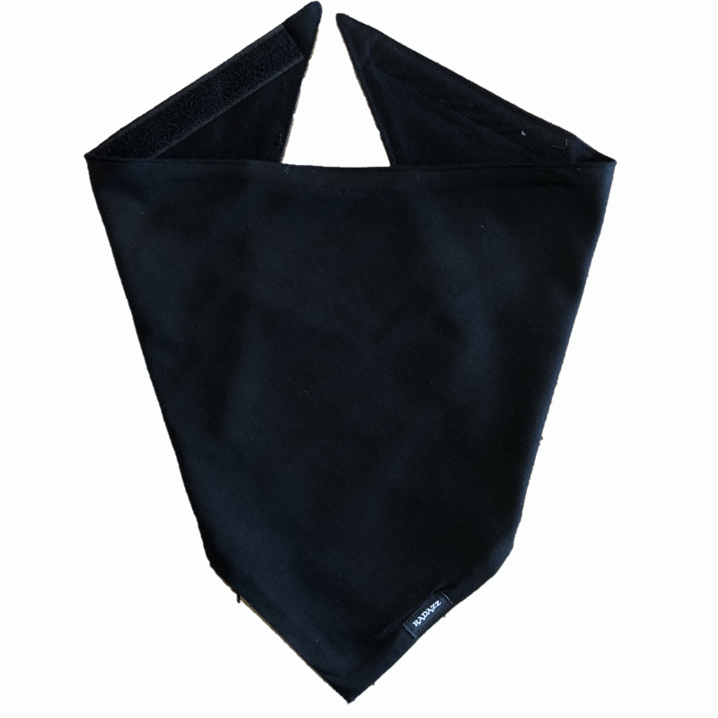 Solid Black Flannel-Lined Face Wrap – RADAZZ Apparel